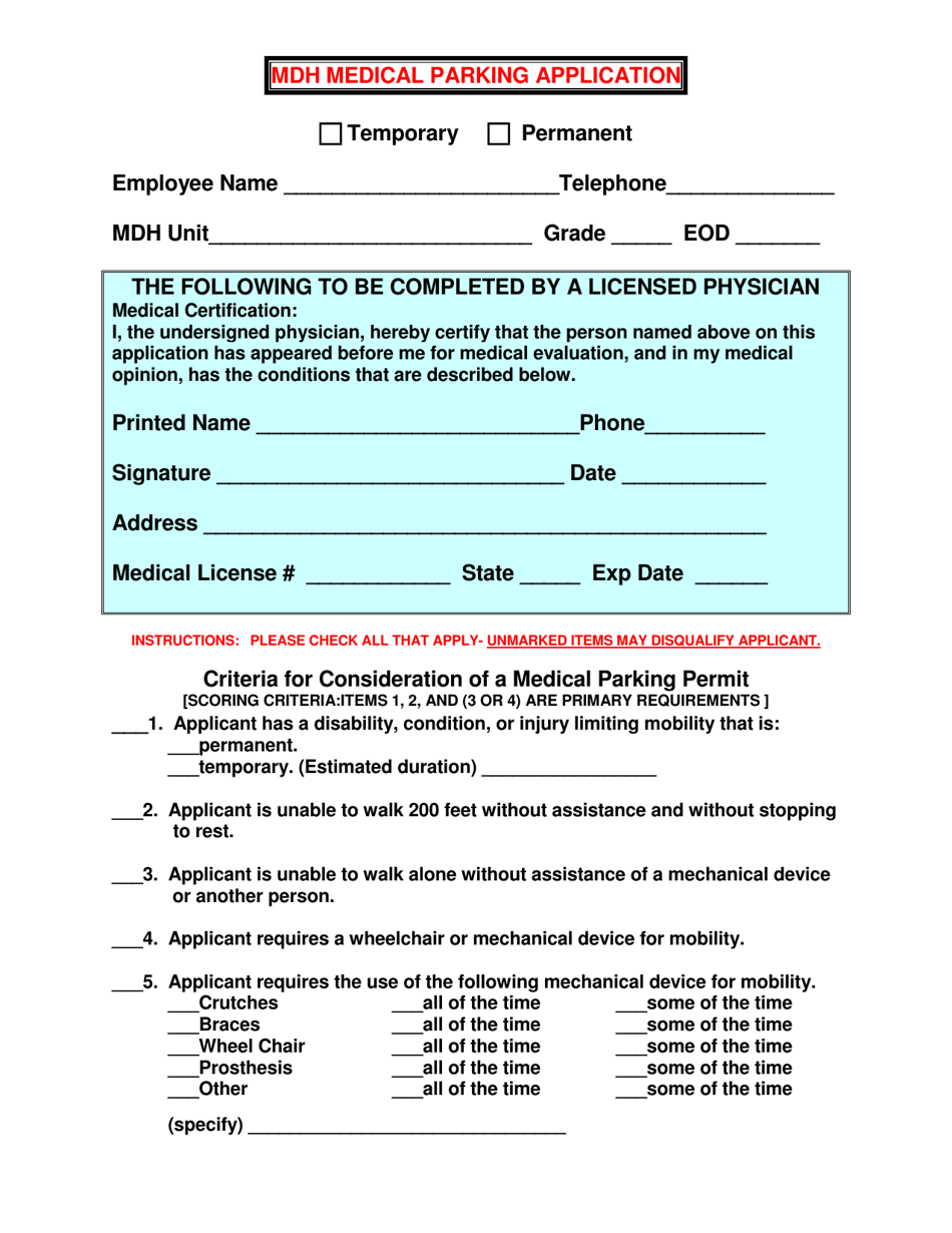 Form MDH4576-1 - Fill Out, Sign Online and Download Printable PDF ...