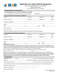 Form REG107 - Fill Out, Sign Online and Download Fillable PDF ...