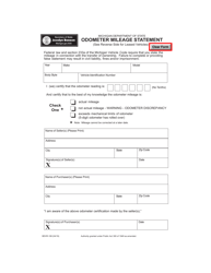 Michigan Secretary of State Forms PDF templates. download Fill and ...