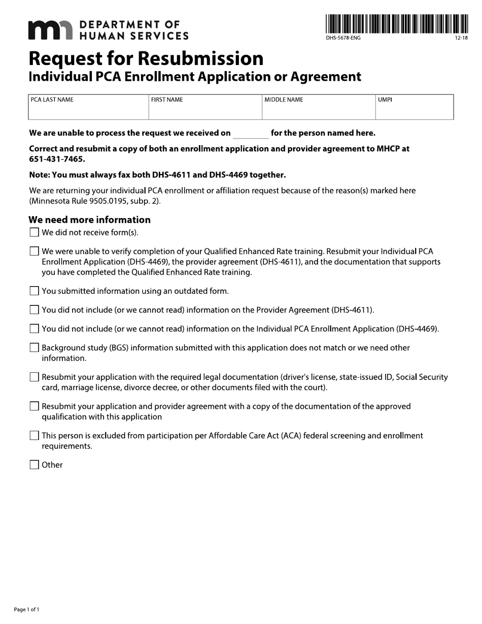 Form DHS-5678-ENG - Fill Out, Sign Online and Download Fillable PDF ...