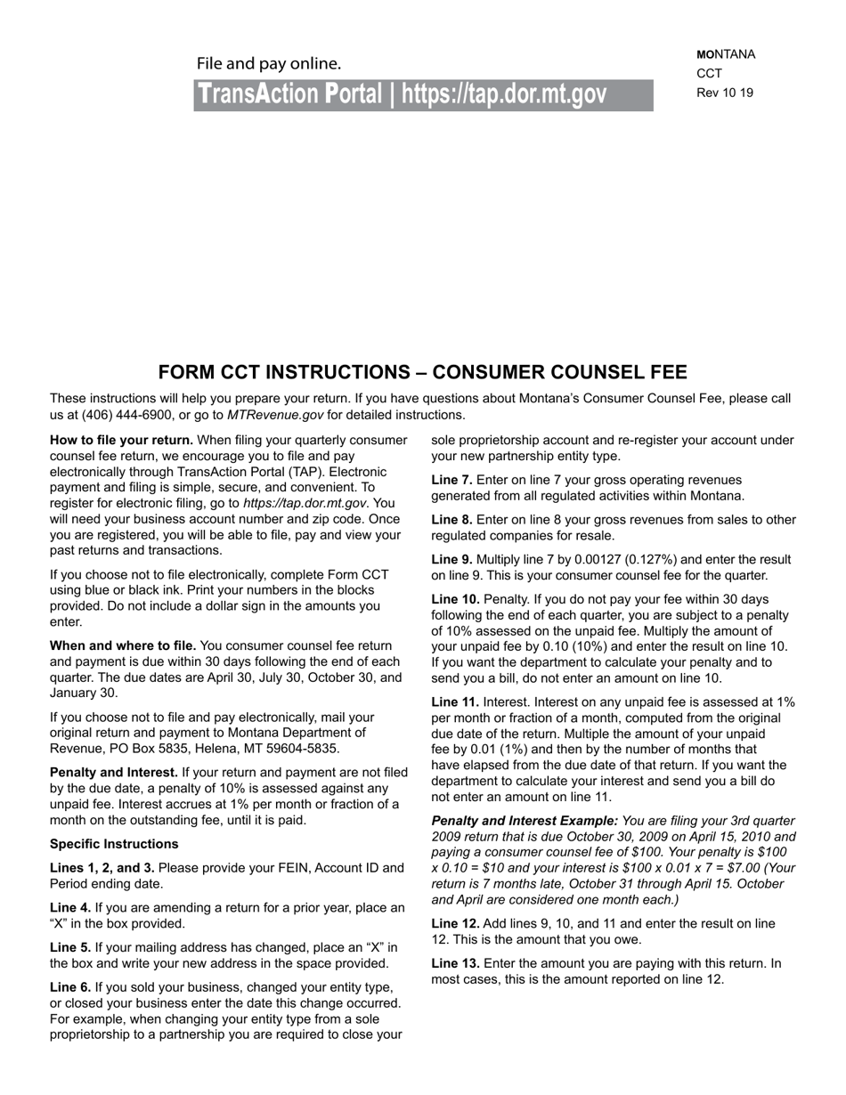 Form CCT - 2020 - Fill Out, Sign Online and Download Fillable PDF ...