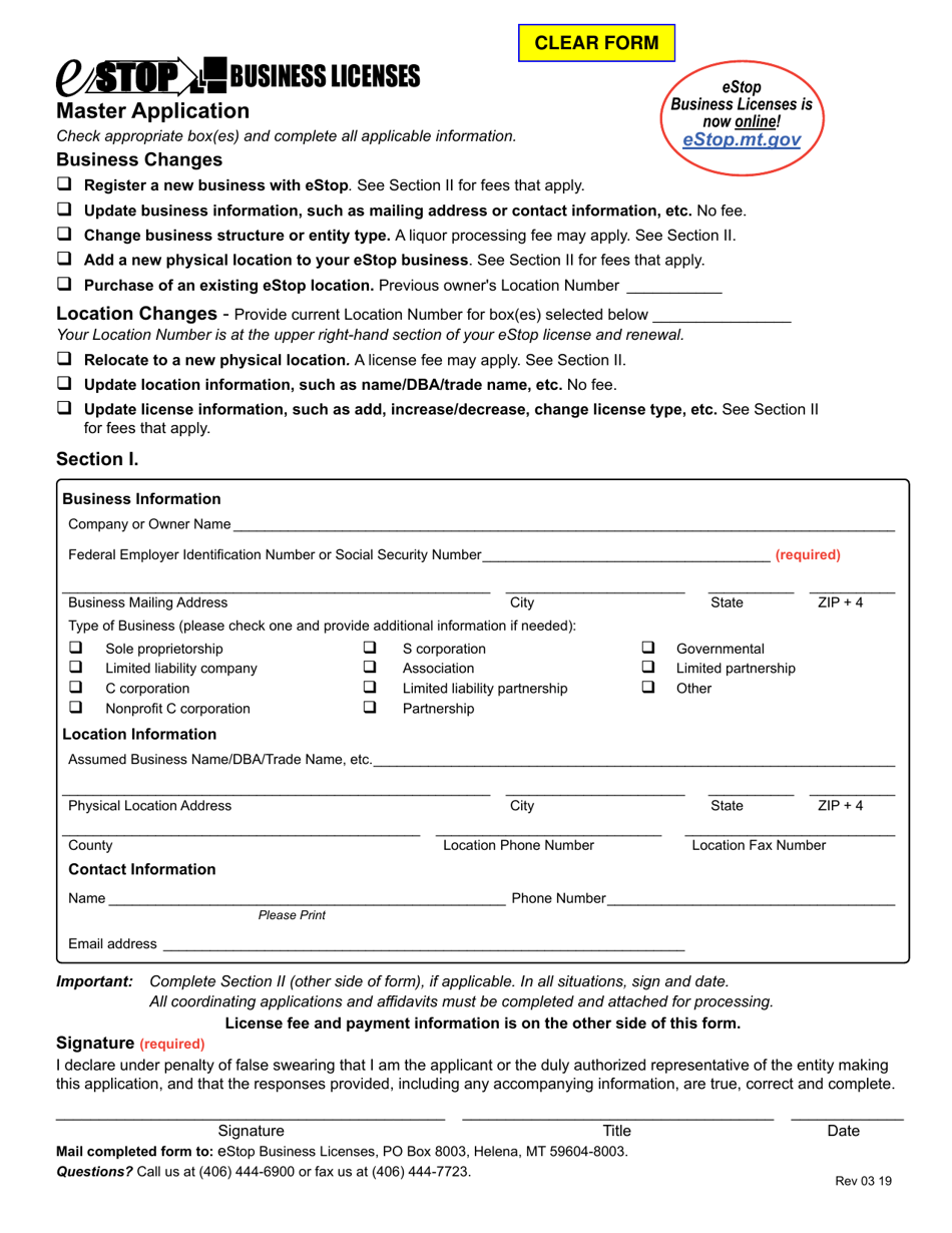 Form MA - Fill Out, Sign Online and Download Fillable PDF, Montana ...