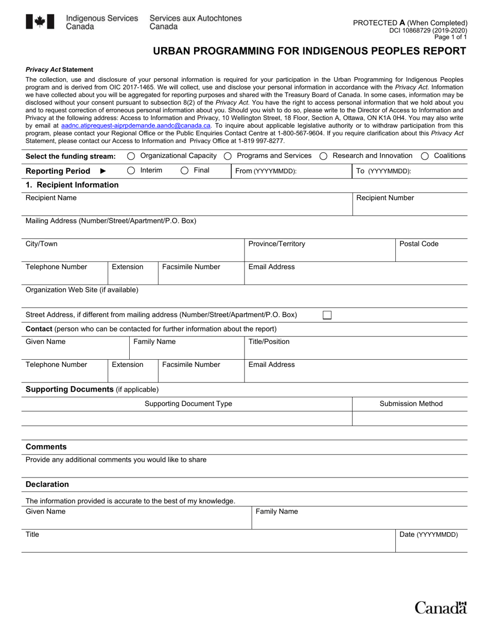 Form DCI10868729 - 2020 - Fill Out, Sign Online and Download Fillable ...