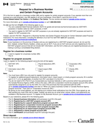 Form RC145 - Fill Out, Sign Online and Download Printable PDF, Canada ...