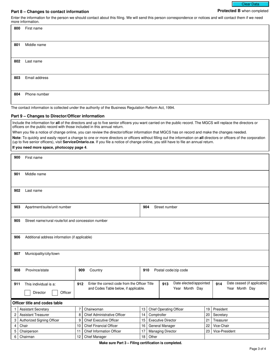 Form RC232 - Fill Out, Sign Online and Download Fillable PDF, Canada ...