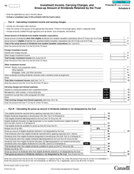 Form T3 Schedule 8 Download Fillable PDF or Fill Online Investment ...
