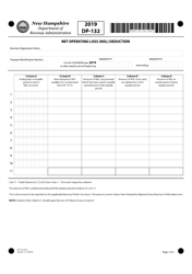 Form M30-NOL Download Fillable PDF or Fill Online Net Operating Loss ...