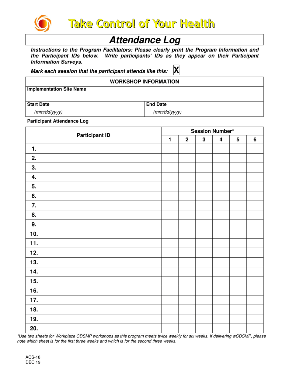 Form ACS-18 - Fill Out, Sign Online and Download Printable PDF, New ...