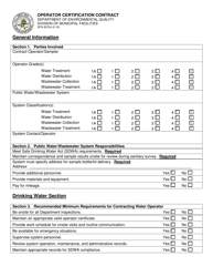 Form SFN16610 Download Printable PDF or Fill Online Asbestos Certification Application North ...
