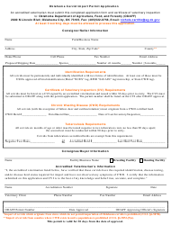 Download Instructions for Form TE-2000 Driveway Agreement (Permit) Application PDF | Templateroller
