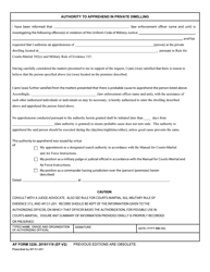 AF Form 3226 Download Fillable PDF or Fill Online Authority to ...