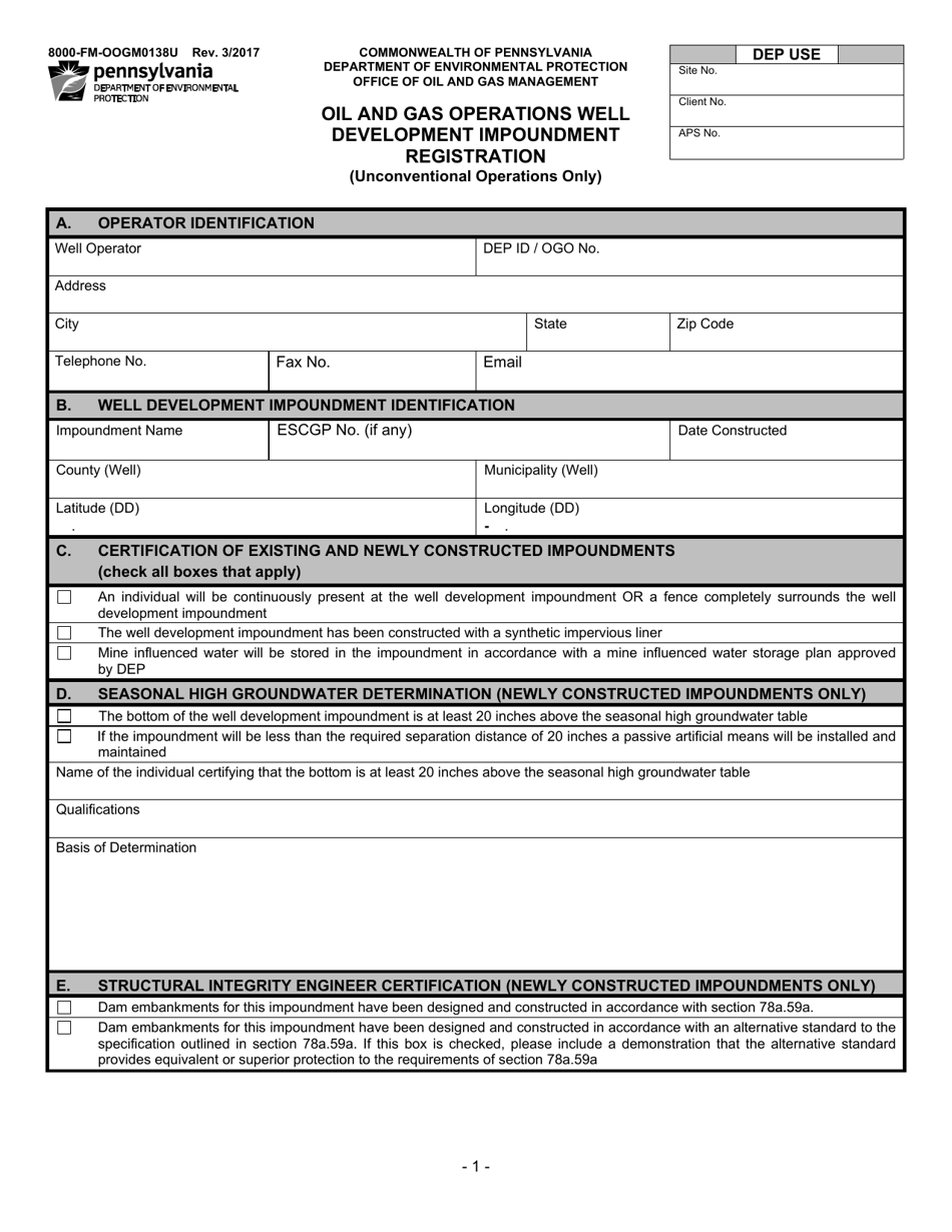 Form 8000-FM-OOGM0138U - Fill Out, Sign Online and Download Printable ...