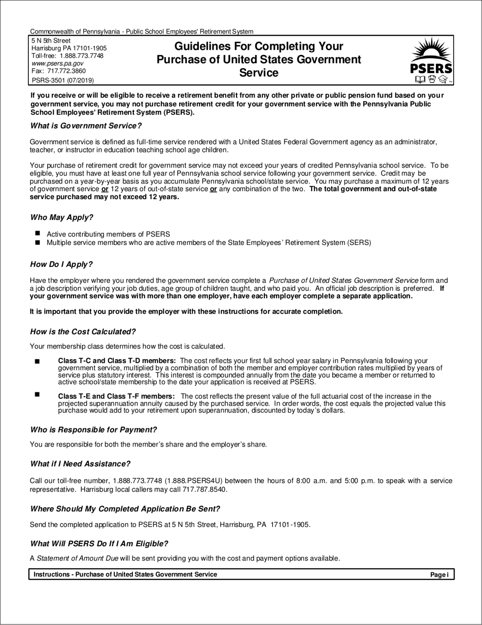 Form PSRS-600 - Fill Out, Sign Online and Download Printable PDF ...