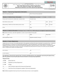 Form TC-465 Download Printable PDF or Fill Online Waiver Utah ...