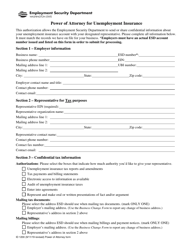 Washington State Employment Security Department Forms PDF templates ...