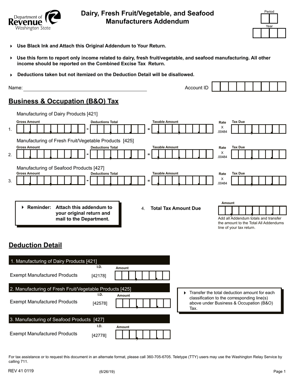 Form REV41 0119 - Fill Out, Sign Online and Download Printable PDF ...