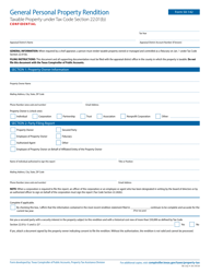 Form 50-142 Download Fillable PDF or Fill Online General Personal ...
