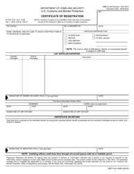 CBP Form 4455 - Fill Out, Sign Online and Download Fillable PDF ...