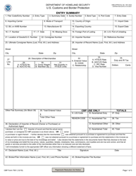 CBP Form 7501 - Fill Out, Sign Online and Download Fillable PDF ...