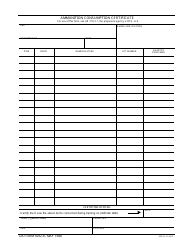 DA Form 5692 - Fill Out, Sign Online and Download Fillable PDF ...