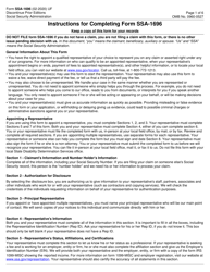 Form CMS-1696 Download Fillable PDF or Fill Online Appointment of ...