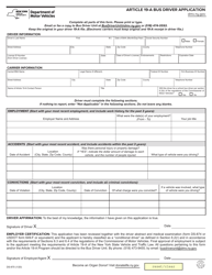 Form DS-870 Download Fillable PDF or Fill Online Article 19-a Bus ...