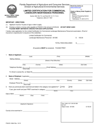 Sample Form FDACS-13684 - Fill Out, Sign Online and Download Printable ...