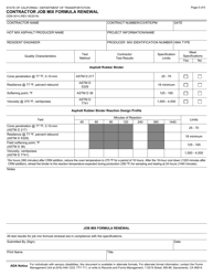 Form CEM-3514 Download Fillable PDF or Fill Online Contractor Job Mix ...