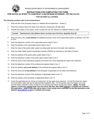 State Form 49008 Download Fillable PDF or Fill Online Notice of Intent ...