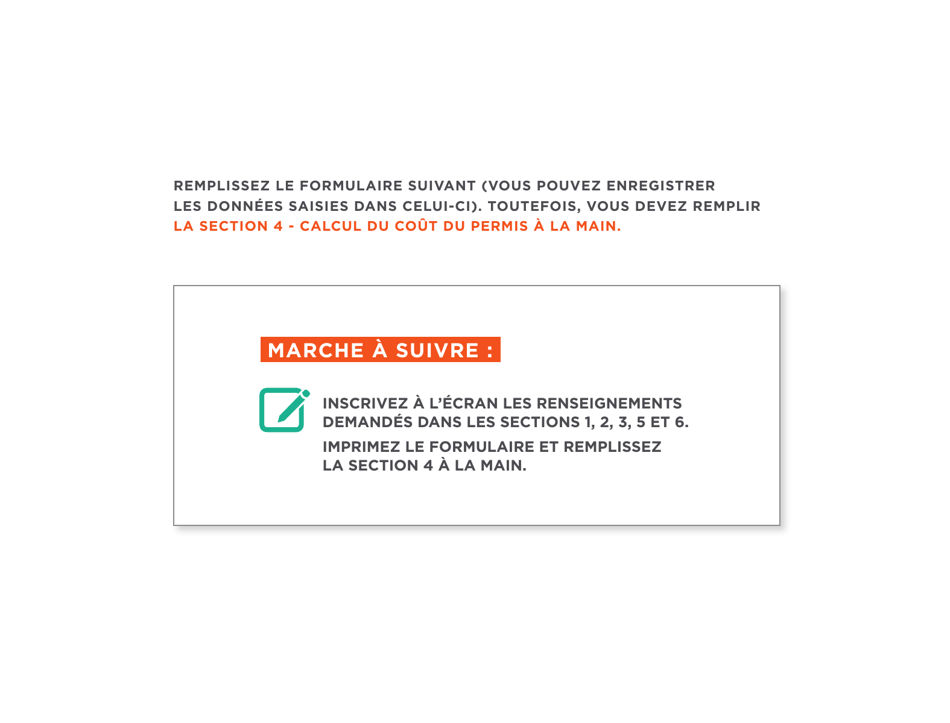 Quebec Canada Demande De Permis - Restauration Et Vente Au Detail ...