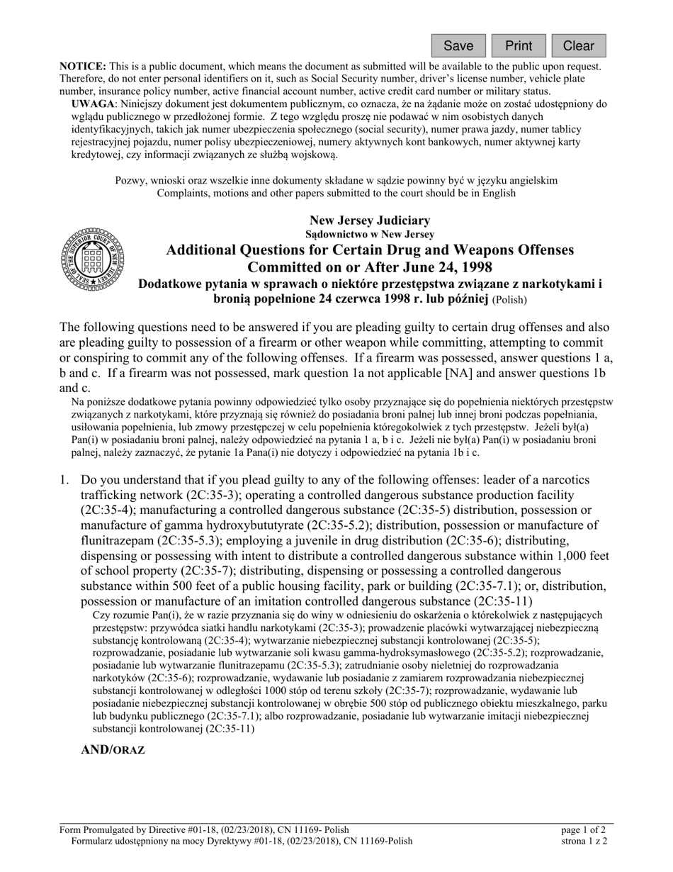 Form 11169 - Fill Out, Sign Online and Download Fillable PDF, New ...