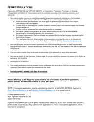 Hawaii Application for Injurious Wildlife Export or Intrastate Transport Permit Download ...