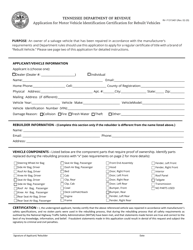 Form RV-F1315401 Download Fillable PDF or Fill Online Application for ...