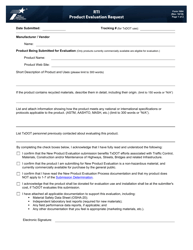 Form 3853 Download Fillable PDF or Fill Online Contract Evaluation ...