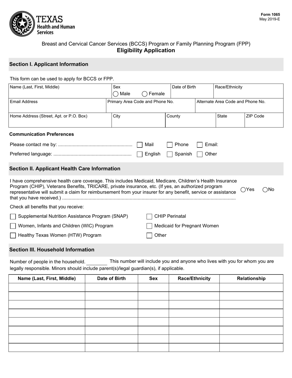 Form 1065 - Fill Out, Sign Online and Download Fillable PDF, Texas ...