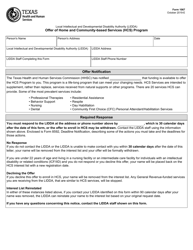 Form 1067 Download Fillable PDF or Fill Online Offer of Home and ...
