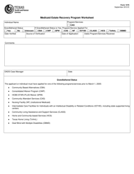 Form 1575 Download Fillable PDF or Fill Online Medicaid Estate Recovery ...