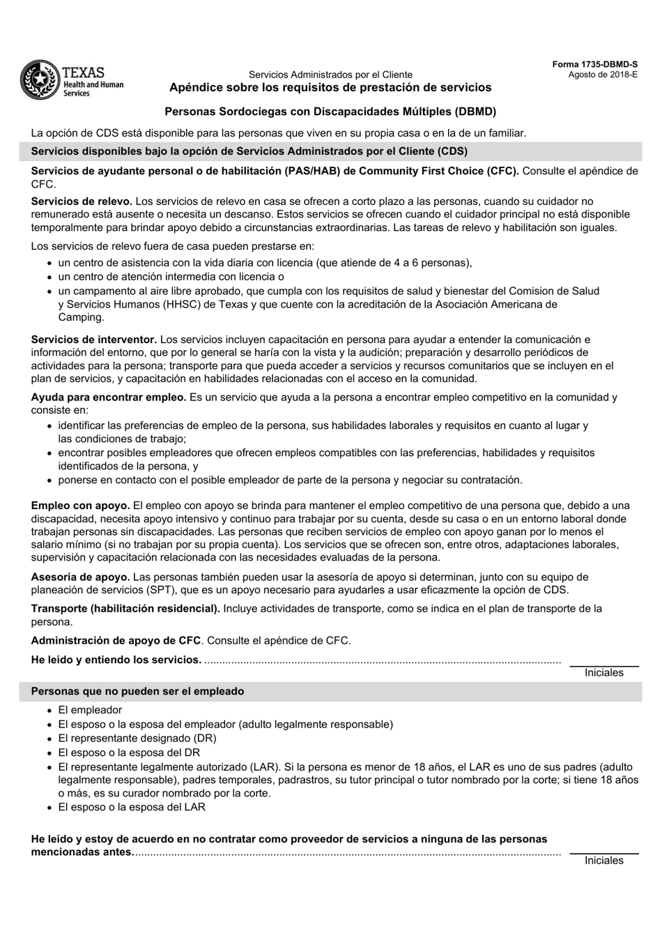 Formulario 1735-DBMD-S - Fill Out, Sign Online and Download Fillable ...