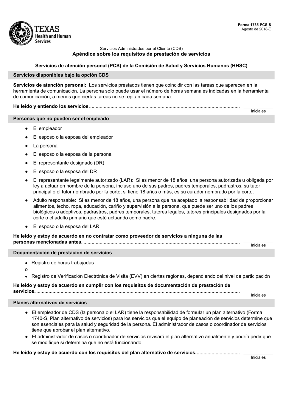 Formulario 1735-PSC-S - Fill Out, Sign Online and Download Fillable PDF ...