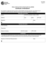 Form 3915 - Fill Out, Sign Online and Download Printable PDF, Texas ...