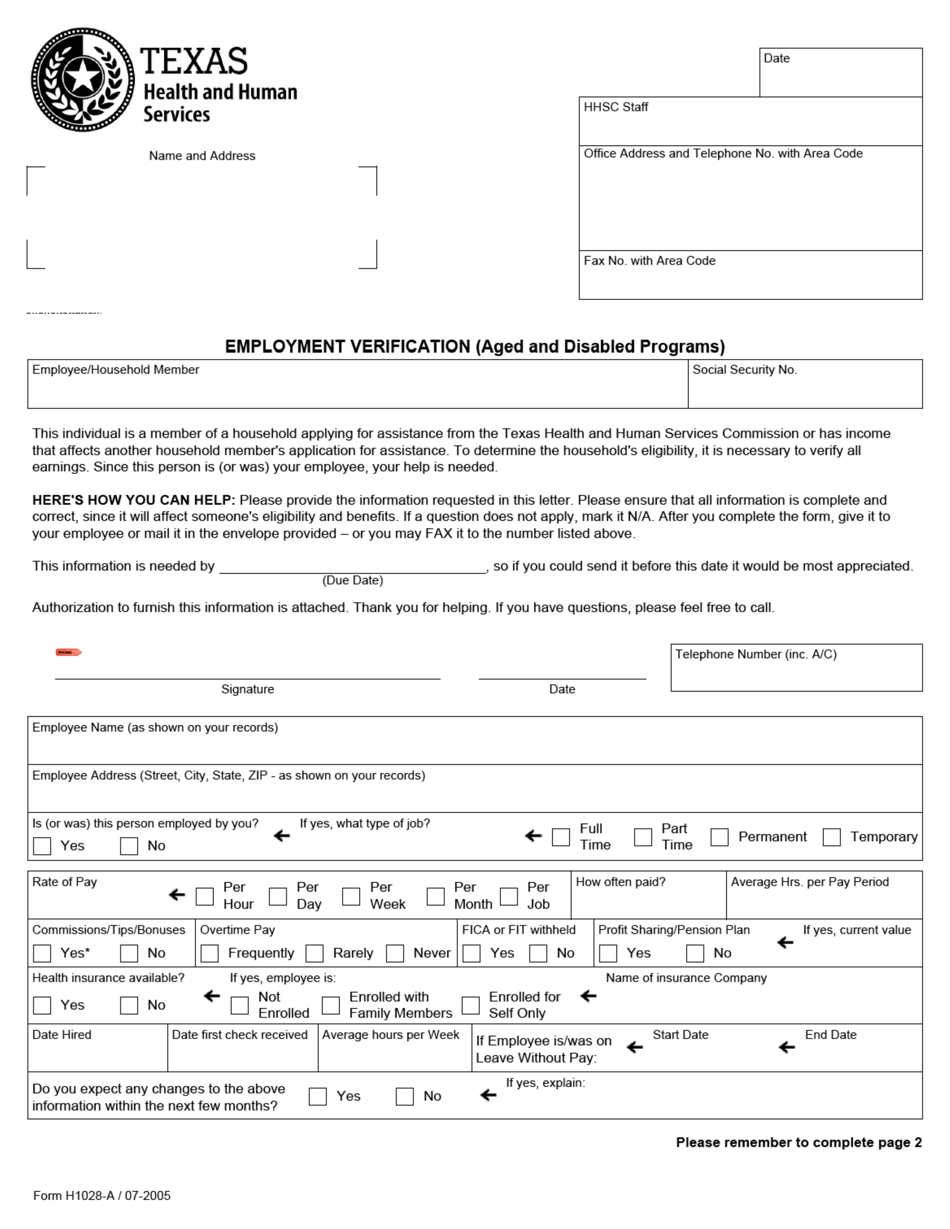 2021 Employment Verification Form Fillable Printable Pdf Forms Images 2021 Employment Verification Form Fillable Printable Pdf Forms Images