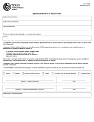 Form H1245 - Fill Out, Sign Online and Download Fillable PDF, Texas ...
