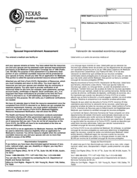 Form H1272-A - Fill Out, Sign Online and Download Printable PDF, Texas ...