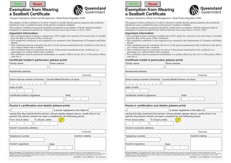 Form F2690 - Fill Out, Sign Online and Download Fillable PDF ...