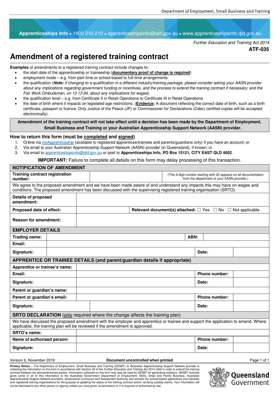 Form ATF-035 - Fill Out, Sign Online and Download Fillable PDF ...