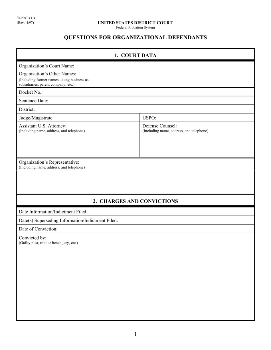Form PROB1B - Fill Out, Sign Online and Download Fillable PDF ...
