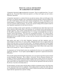 New York What Is a Legal Separation by Agreement of Parties? - Fill Out ...