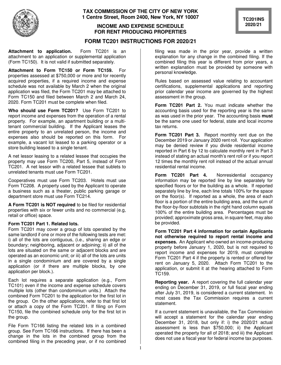 Form TC201 - 2021 - Fill Out, Sign Online and Download Printable PDF ...
