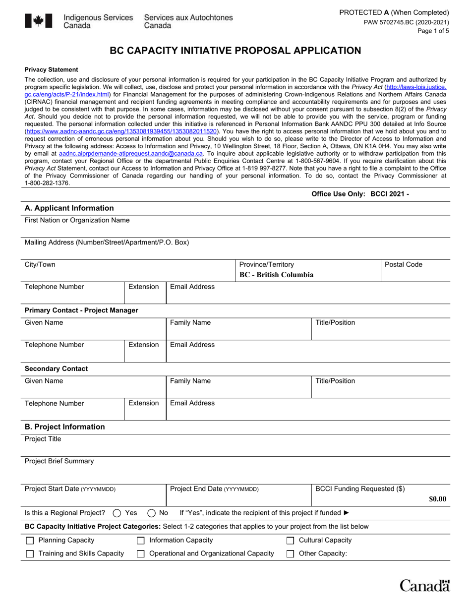 Form PAW5702745 - 2021 - Fill Out, Sign Online and Download Fillable ...