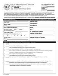 Form CDL-19 - Fill Out, Sign Online and Download Fillable PDF, Texas ...